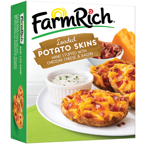 Frozen Loaded Potato Skins | Downtown Greenville's 24/7 General Store ...